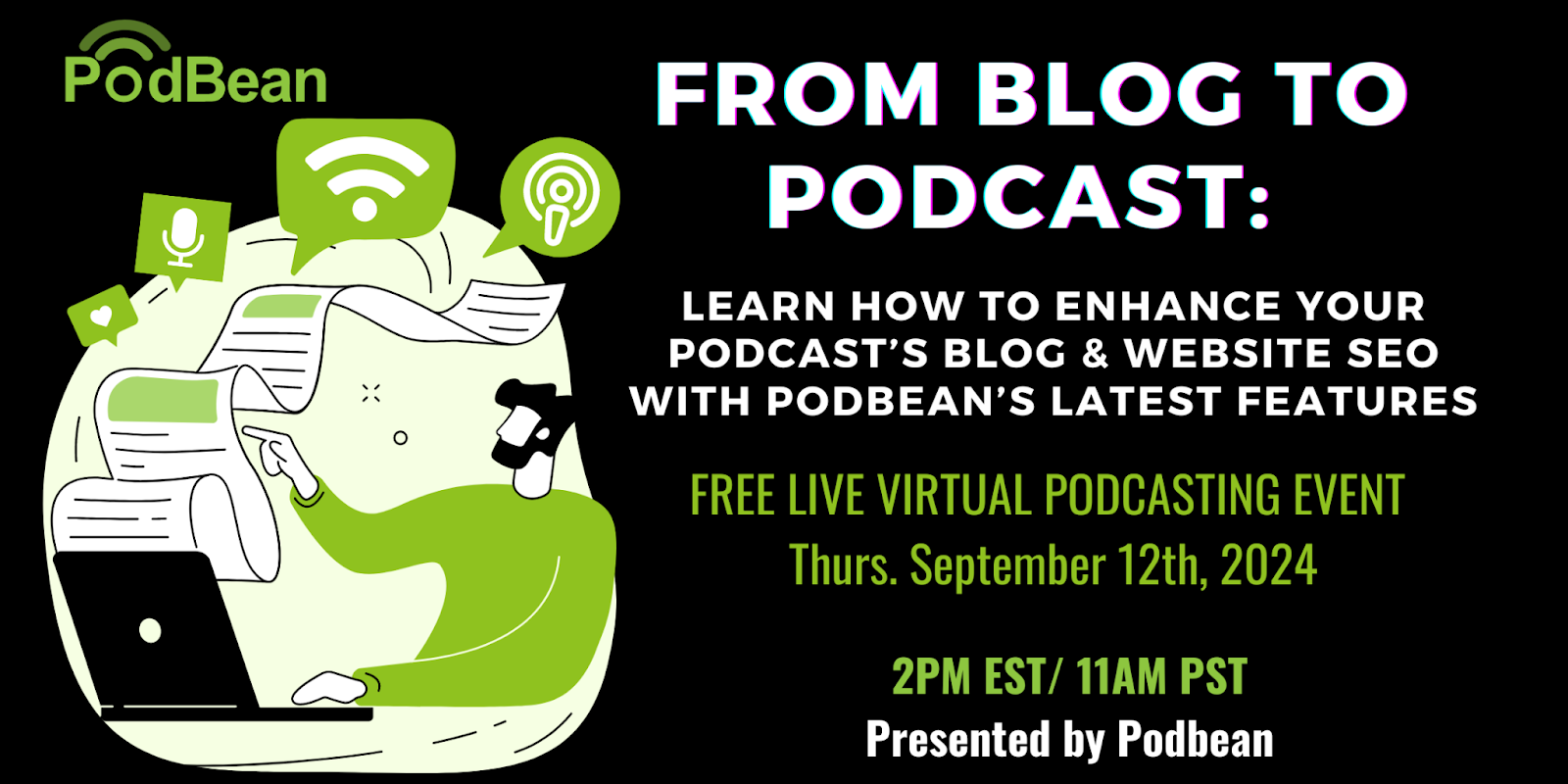 "From Blog to Podcast" – Learn to Enhance Your Blog, Podcast & Website ...